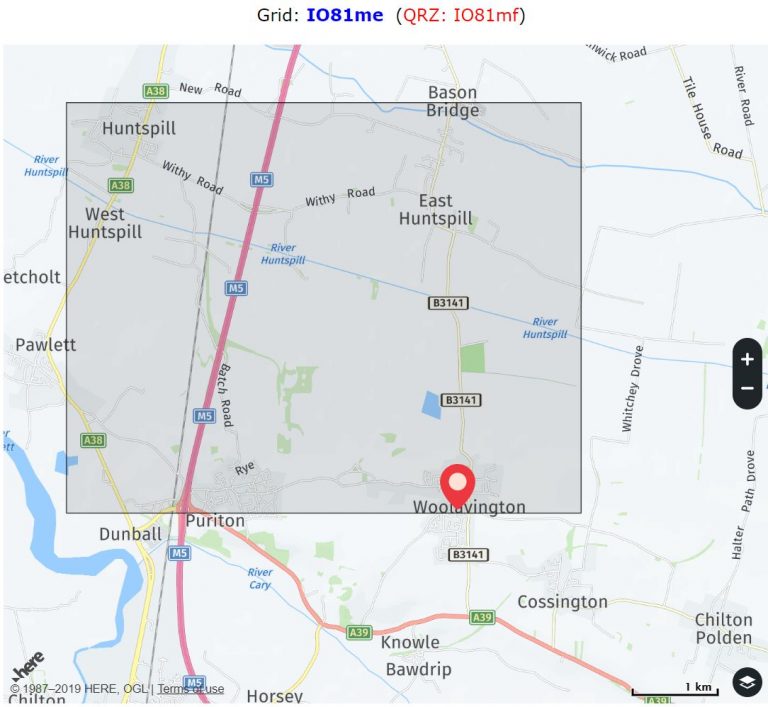 Grid Square - Burnham On Sea Amateur Radio Club